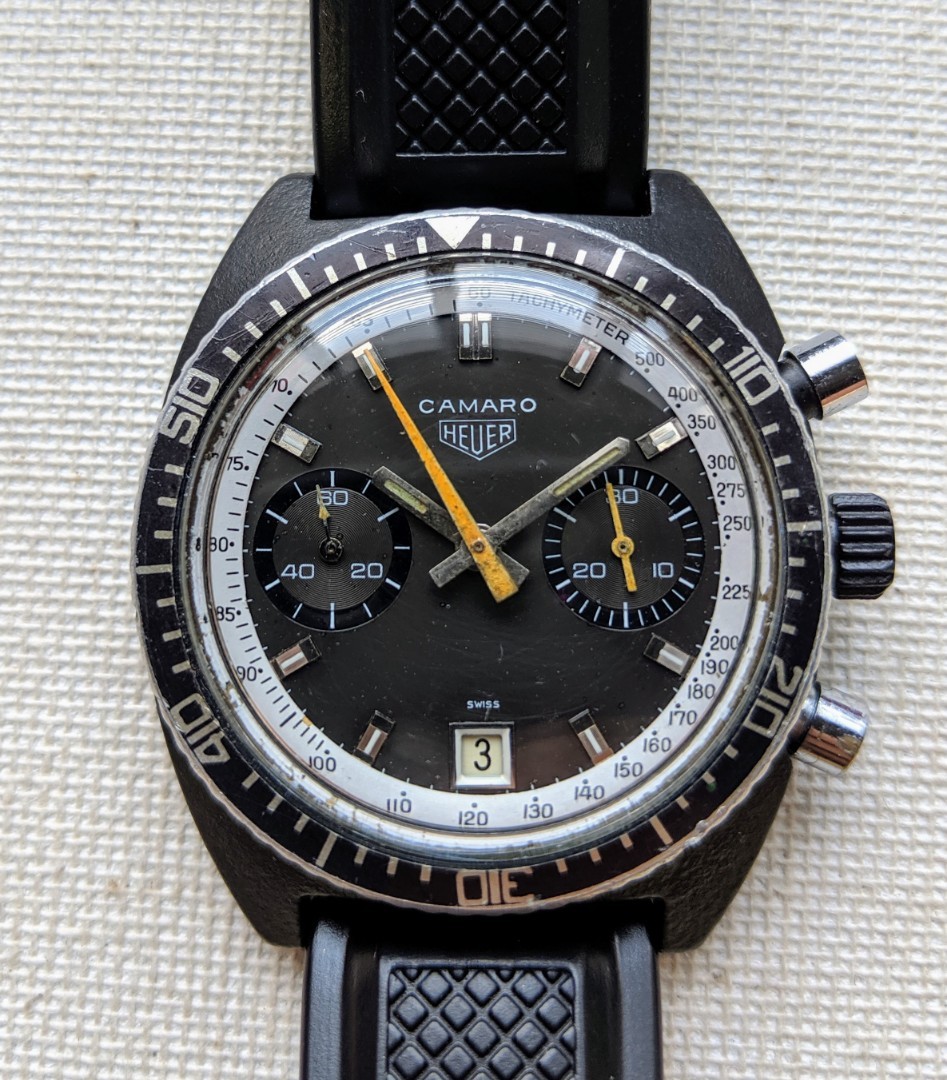 Vintage Heuer Camaro Custom Watch (RUSH SALE), Luxury, Watches on Carousell