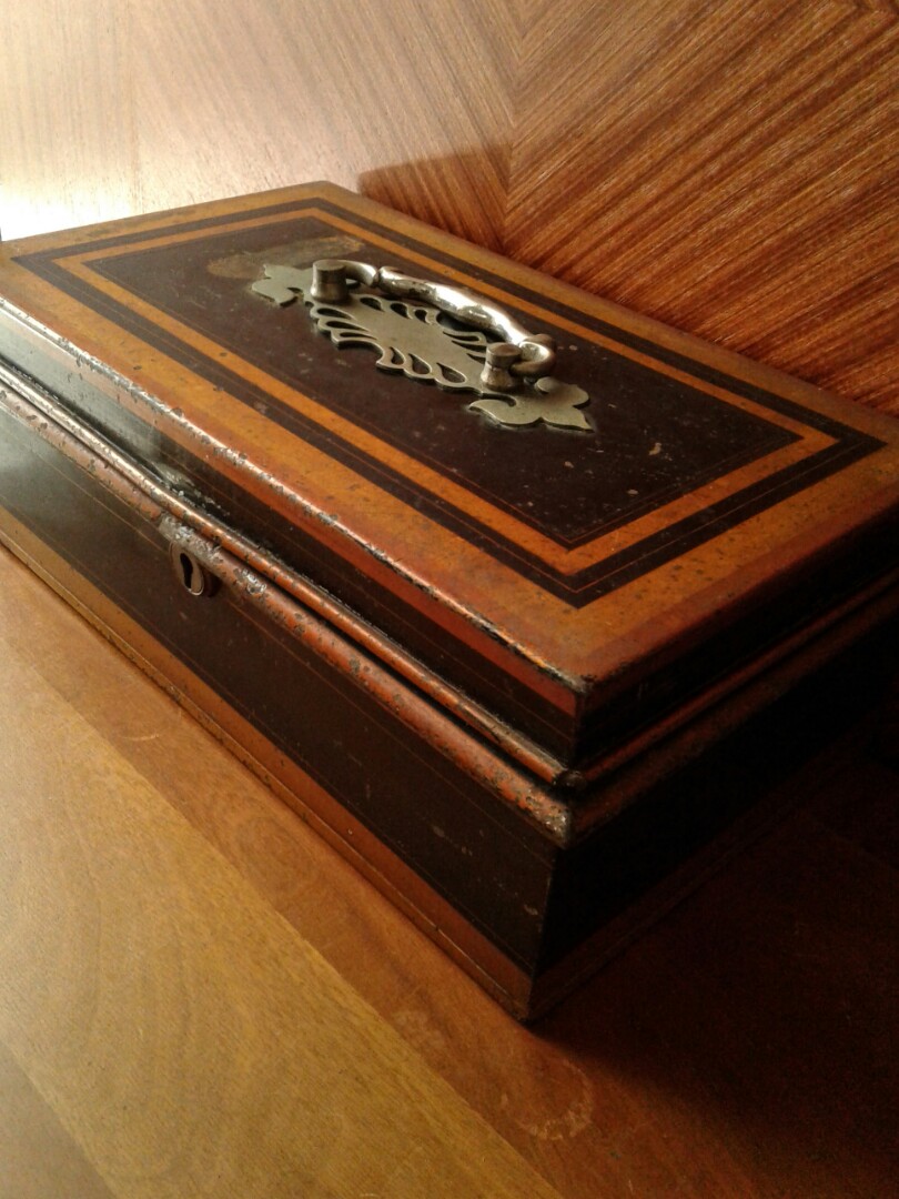 Vintage Cash Box In Metal By Newton Shakespeare Co Ltd Made In Great ...