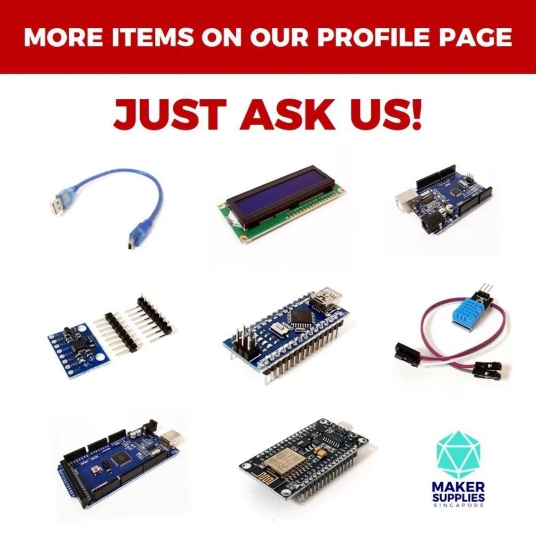 1 Digit 7 Segment LED Display (5611BH) - MakerSupplies SG, Mobile ...