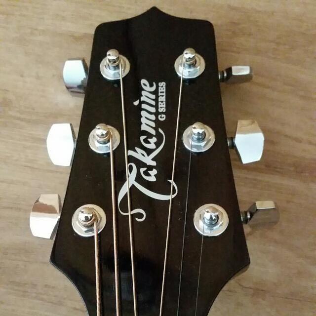 BEAUTIFUL TAKAMINE G SERIES EG440C STCY NEX SEMI ACOUSTIC | BLACK PEARL ...
