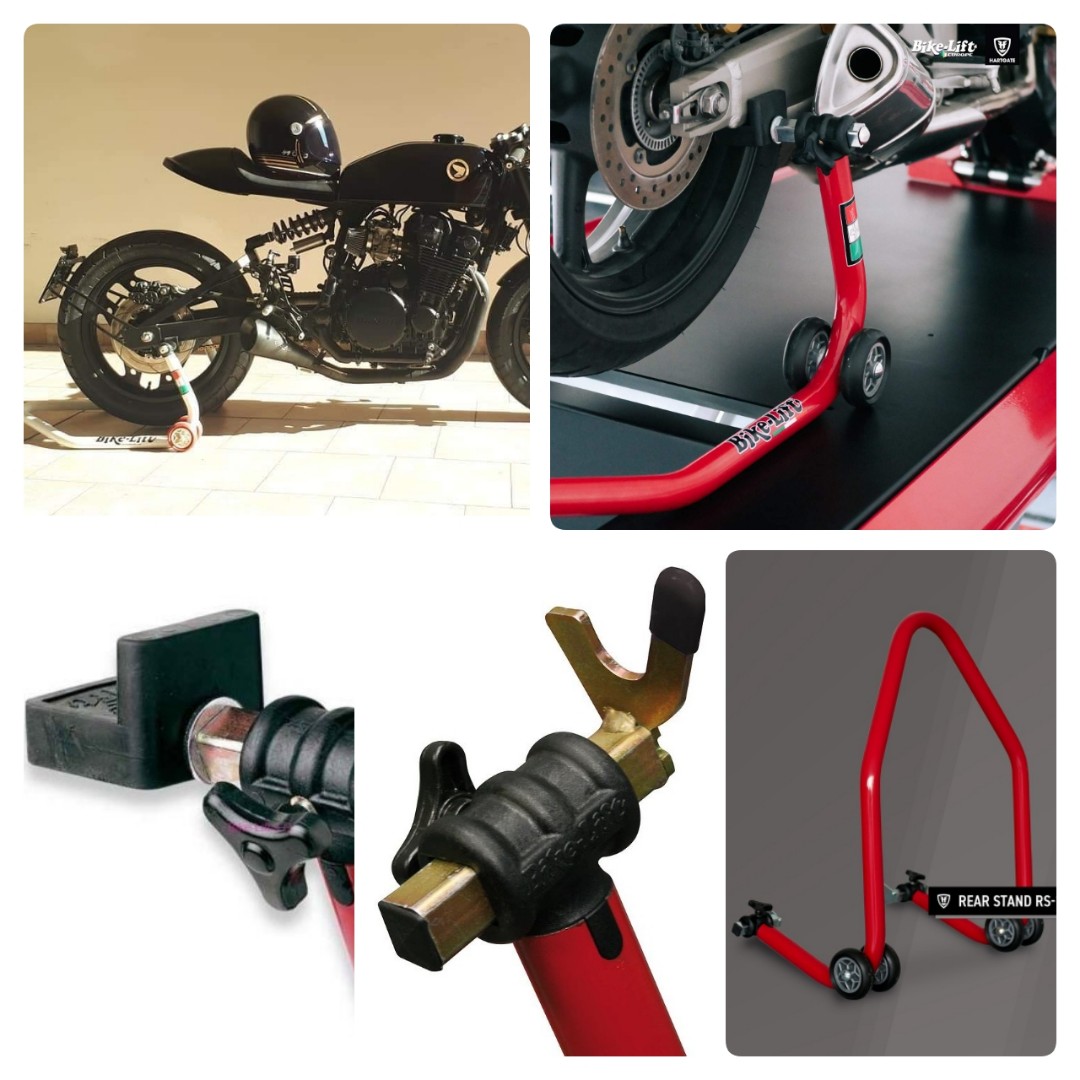 BikeLift universal rear paddock stand, Motorbikes on Carousell