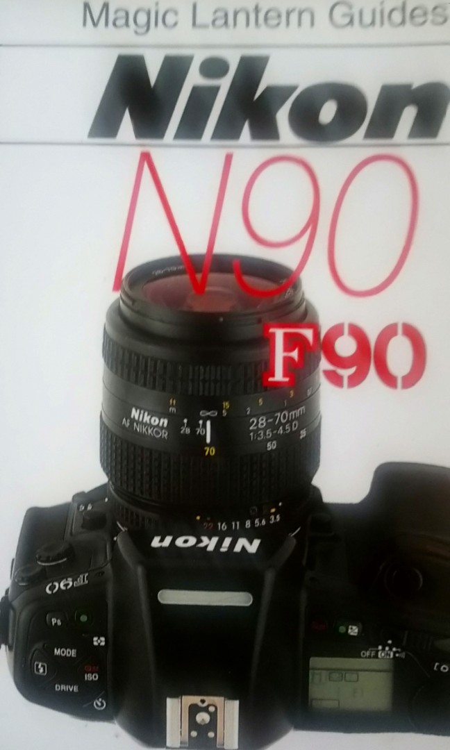 Book for Nikon F90, Photography, Cameras on Carousell