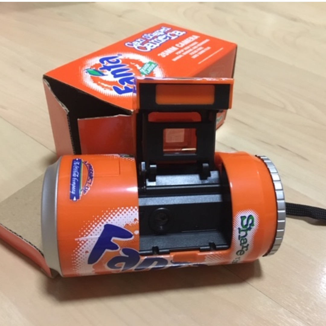 Can Shaped Camera (Fanta), Photography, Cameras on Carousell