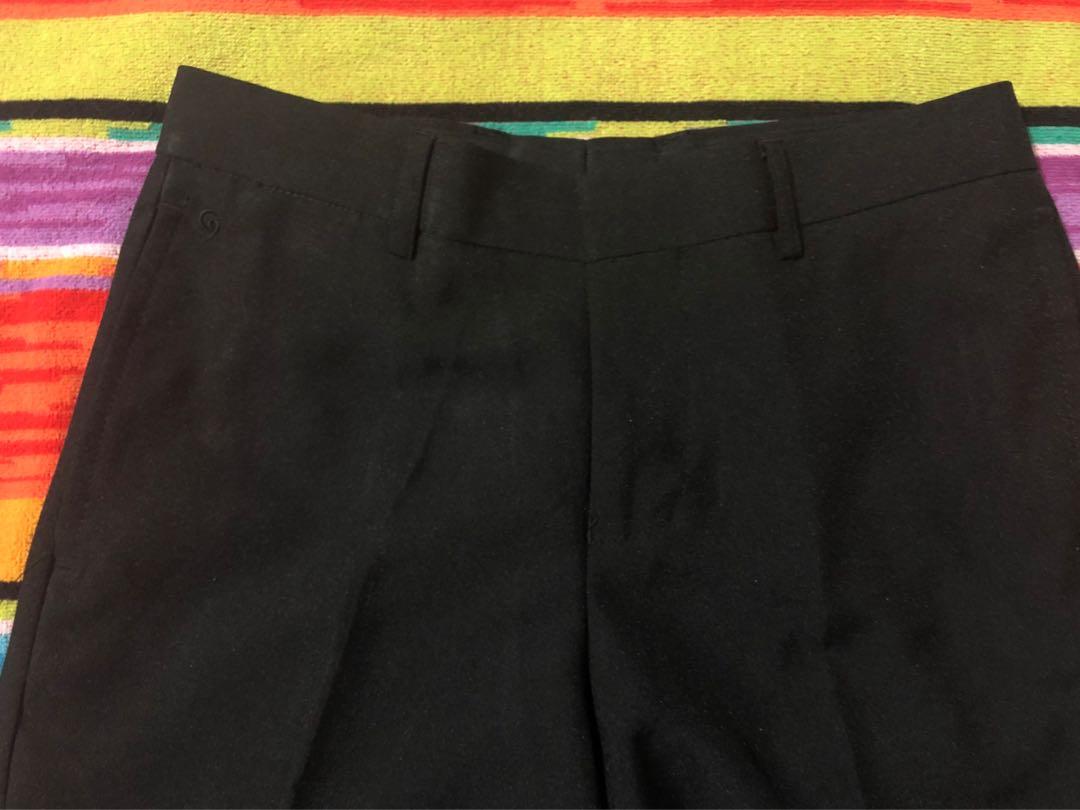 Chancellor 9000 Slim Fit Black Pants size 27, Men's Fashion, Bottoms ...
