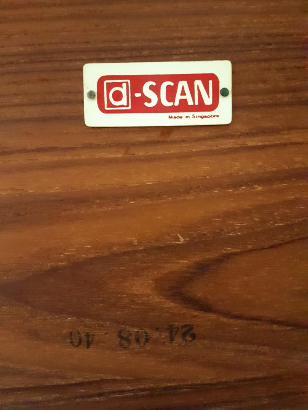 D-Scan Vintage Dining Table (Extendable) w/ 8 Chairs, Furniture & Home ...