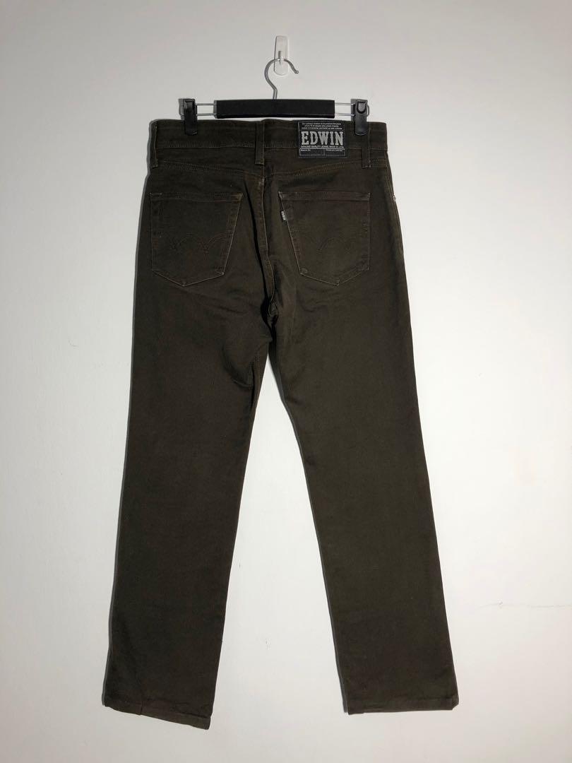 EDWIN Pants Made In Japan, Men's Fashion, Tops & Sets, Formal Shirts on ...