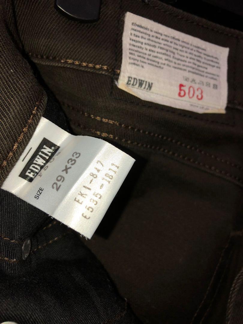 EDWIN Pants Made In Japan, Men's Fashion, Tops & Sets, Formal Shirts on Carousell
