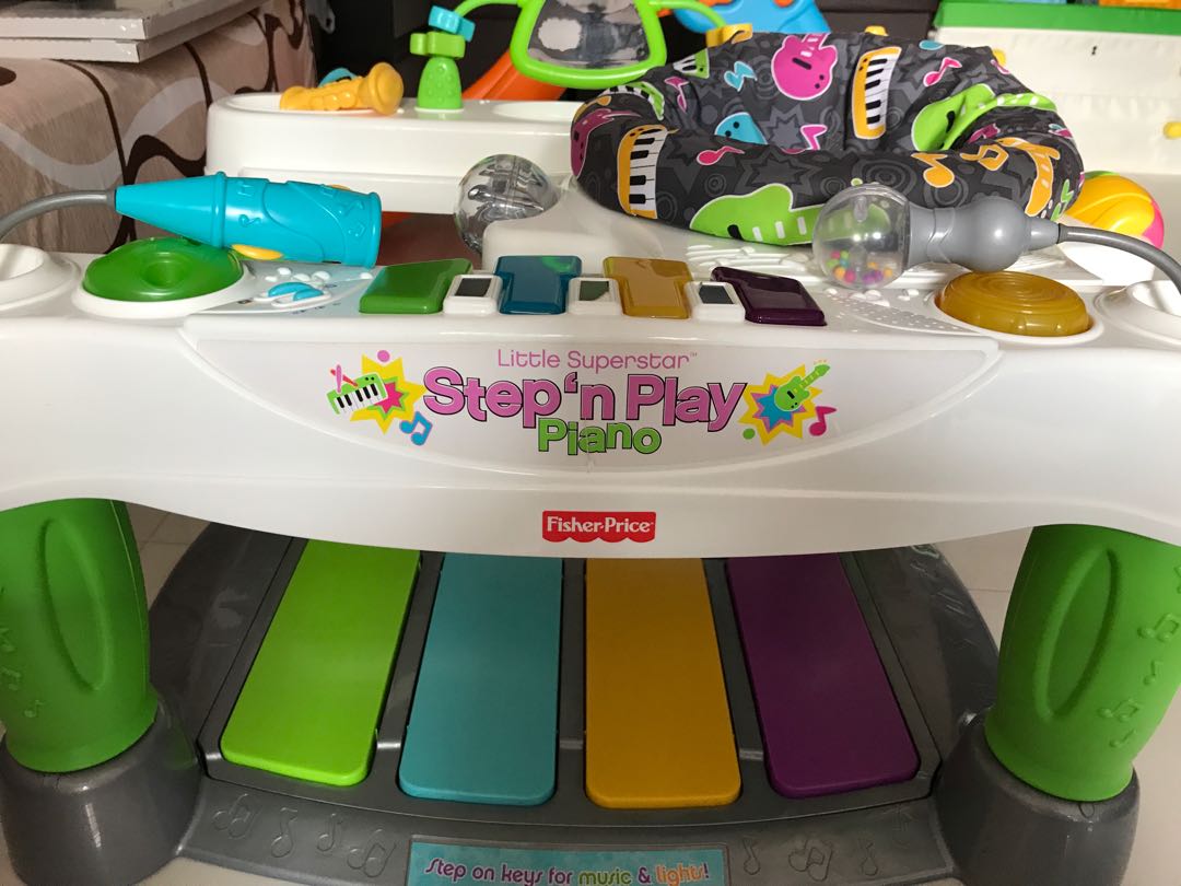 Fisher Price Step & Play Piano, Babies & Kids, Infant Playtime on Carousell