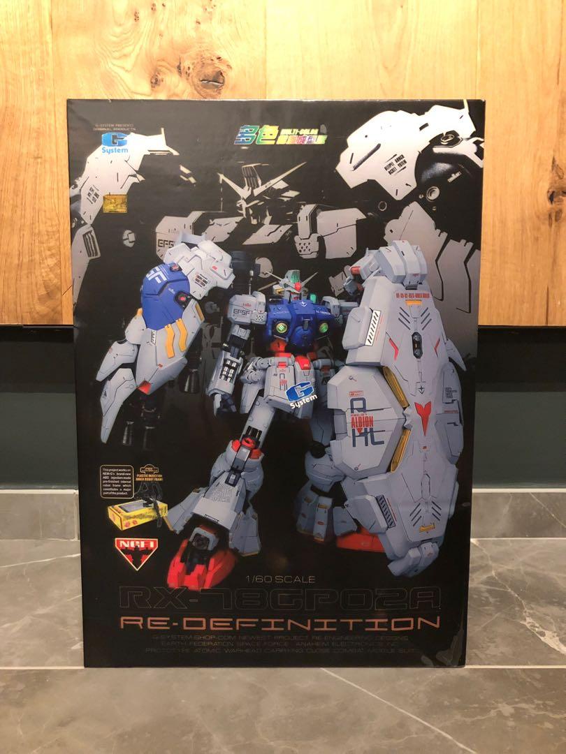 G-System 1/60 可動 RX-78 GP02A (Gundam 首辦 非 Bandai PG RG MG), 興趣及遊戲, 玩具 ...