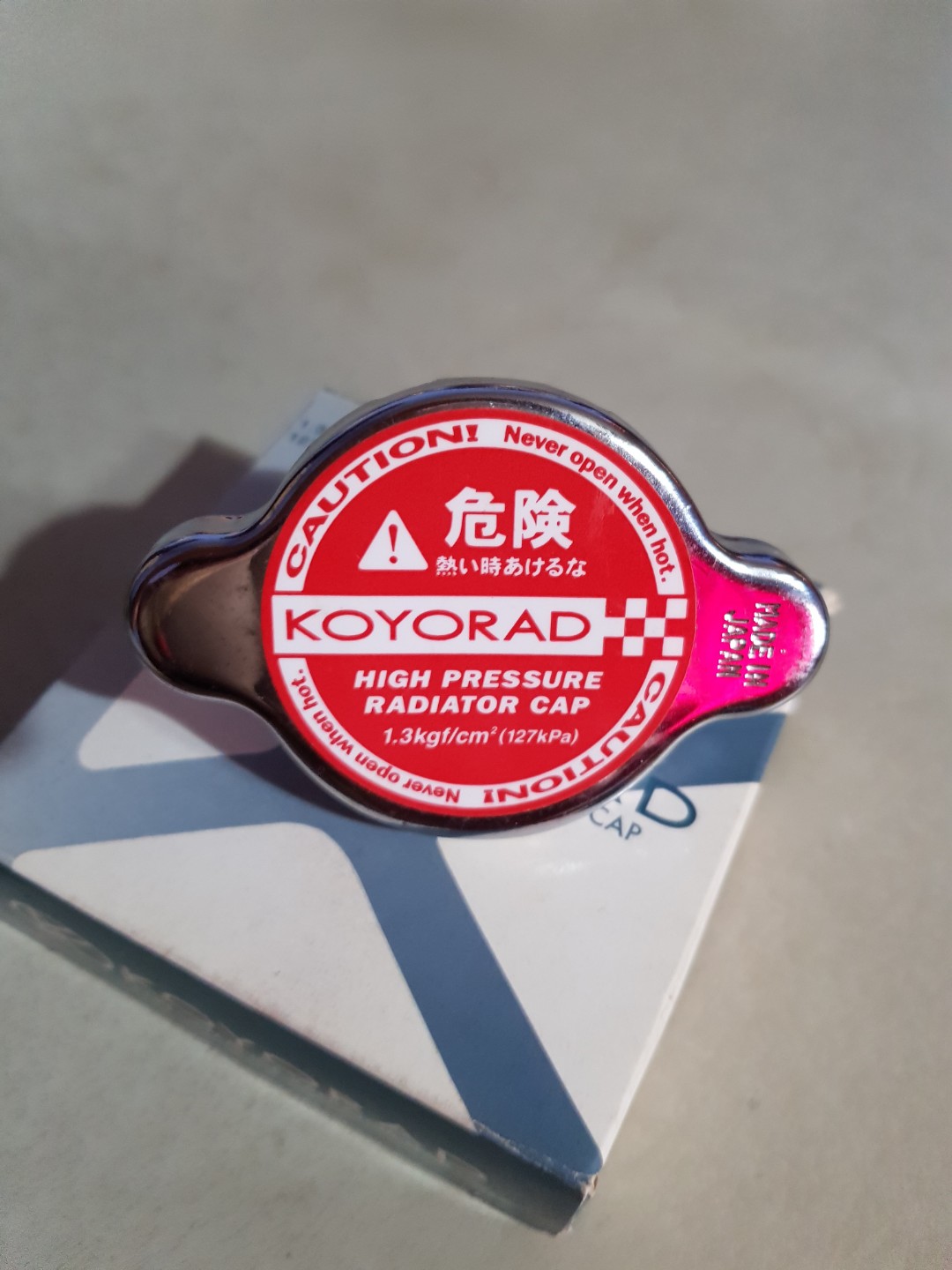 Koyo radiator cap, Car Accessories, Accessories on Carousell