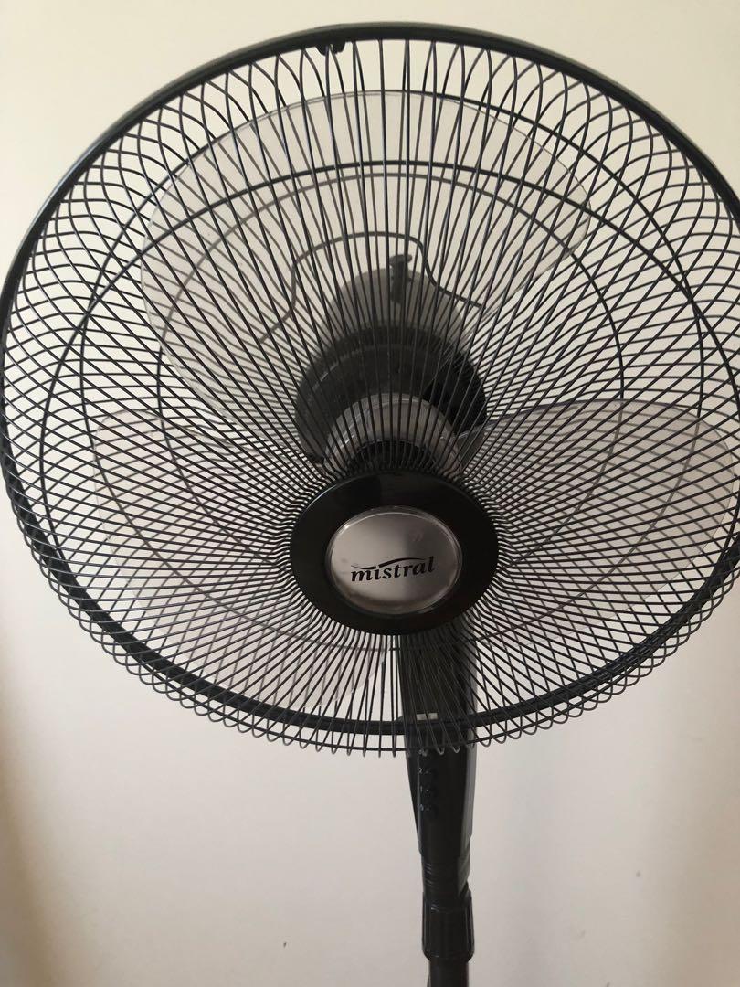Mistral standing fan almost new, Furniture & Home Living, Lighting ...