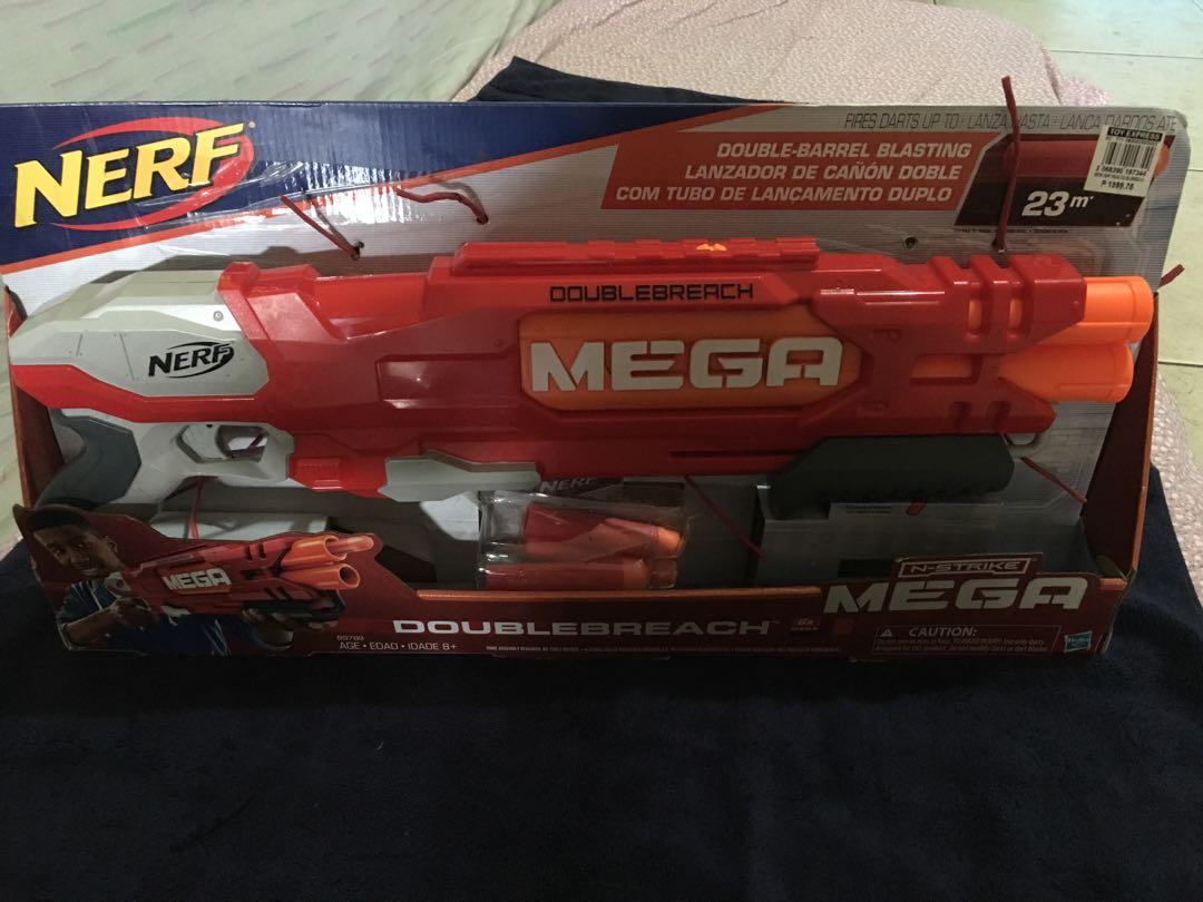 Nerf Mega Double Breach, Hobbies & Toys, Toys & Games on Carousell