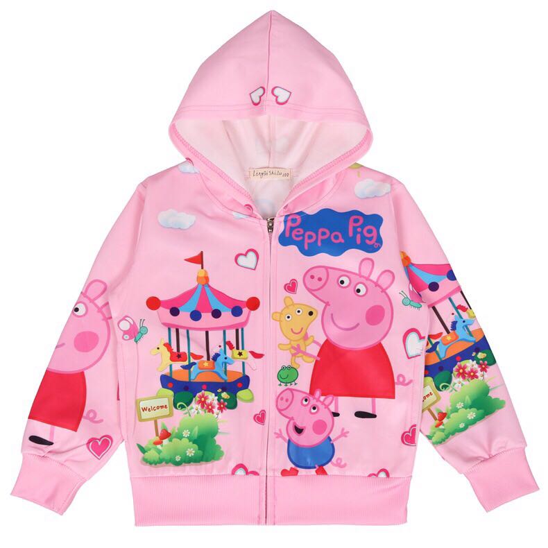 Peppa Pig Jacket, Babies & Kids, Babies & Kids Fashion on Carousell
