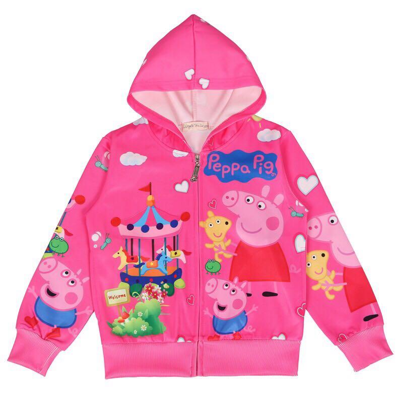Peppa Pig Jacket, Babies & Kids, Babies & Kids Fashion on Carousell