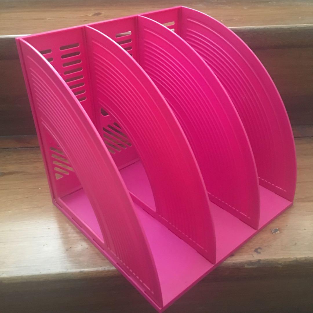 Pink File Organizer Box at Nathan Lozano blog