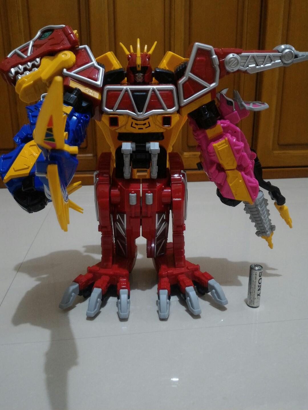 Power Rangers Dino Charge Robot, Hobbies & Toys, Toys & Games on Carousell