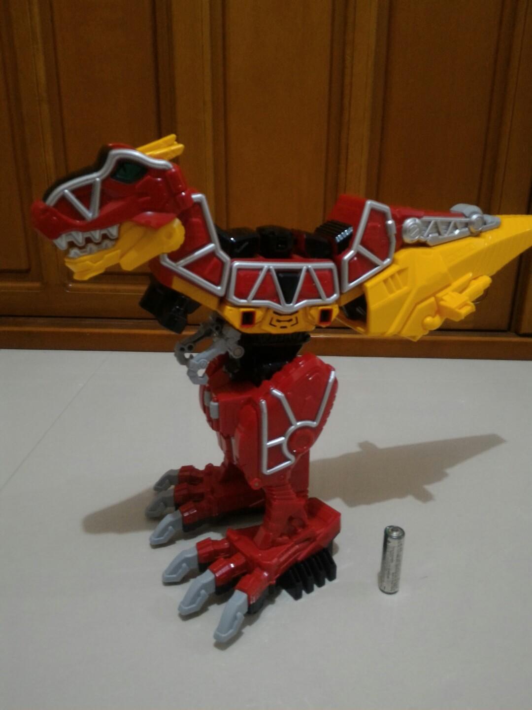 Power Rangers Dino Charge Robot, Hobbies & Toys, Toys & Games on Carousell
