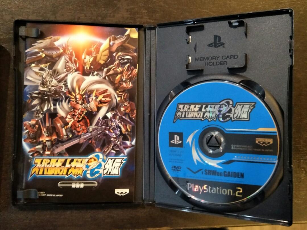 PS2 Super Robot Wars Original Generations, Video Gaming, Video Games ...