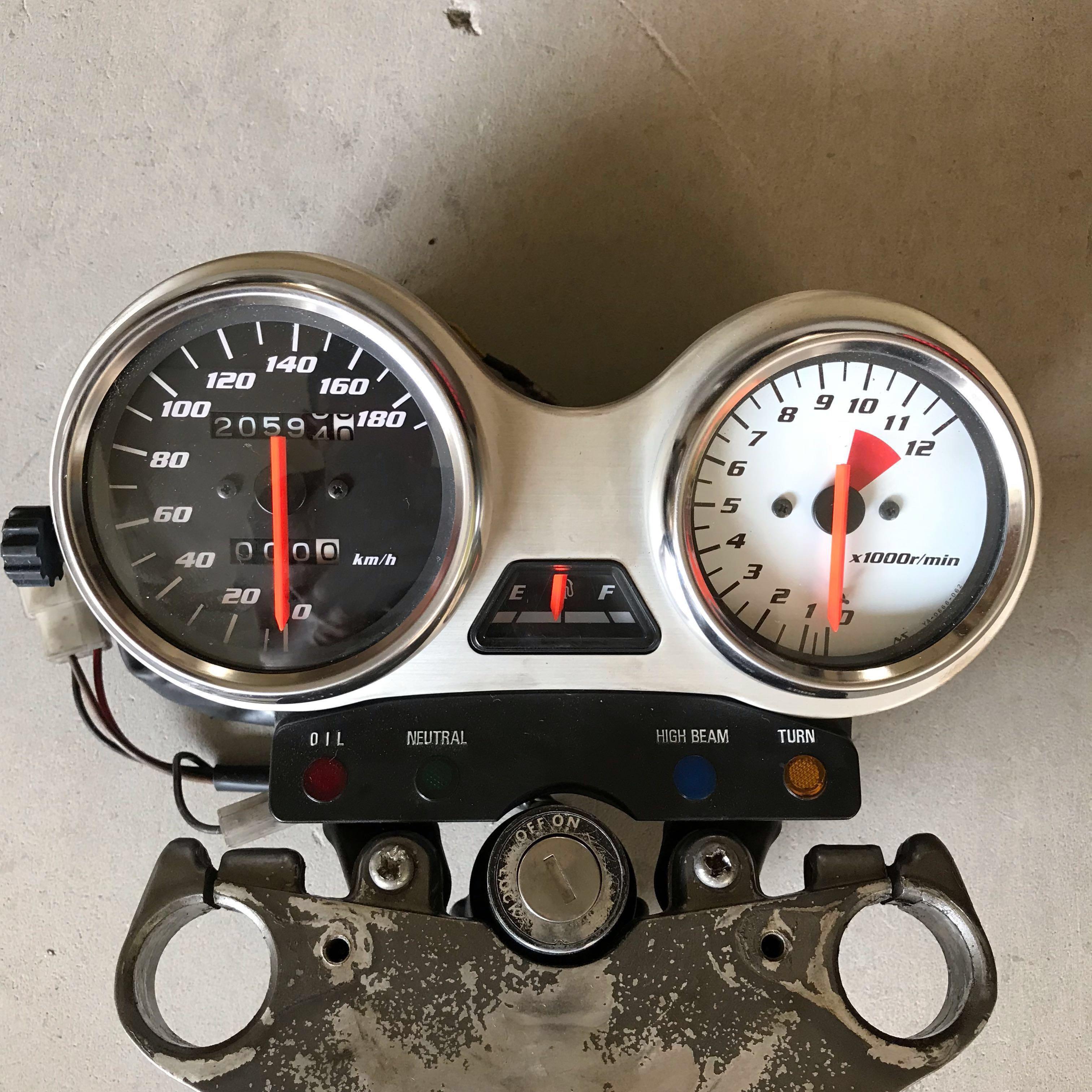 RXZ speedometer, Motorcycles, Motorcycle Accessories on Carousell