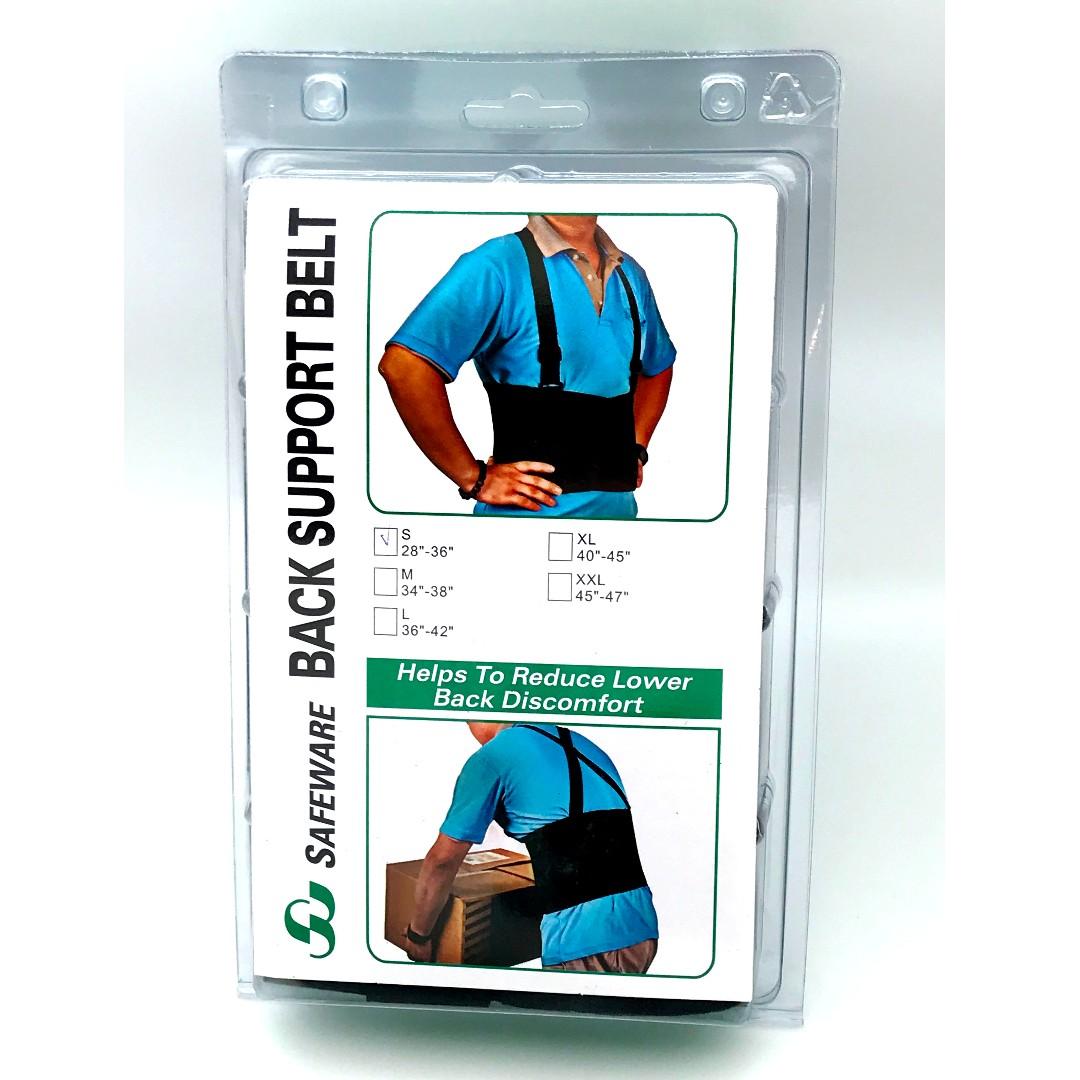 SAFEWARE SAFETY SUPPORT BELT, Health & Nutrition, Medical Supplies ...