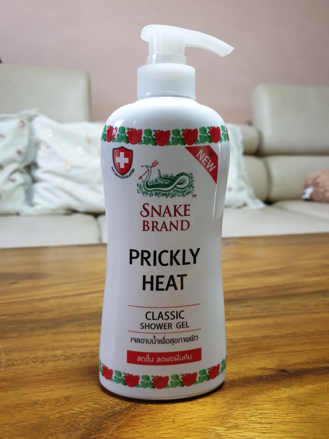 Snake Brand Prickly Heat Shower Gel Classic, Beauty & Personal Care ...