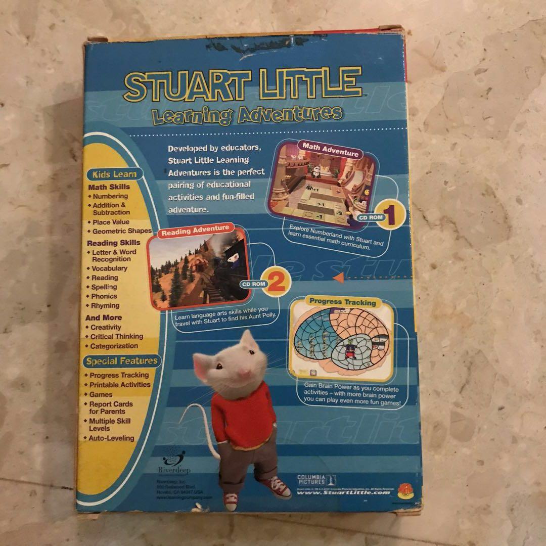 Stuart Little Learning Adventures. CD rom - PC, Hobbies & Toys, Toys ...