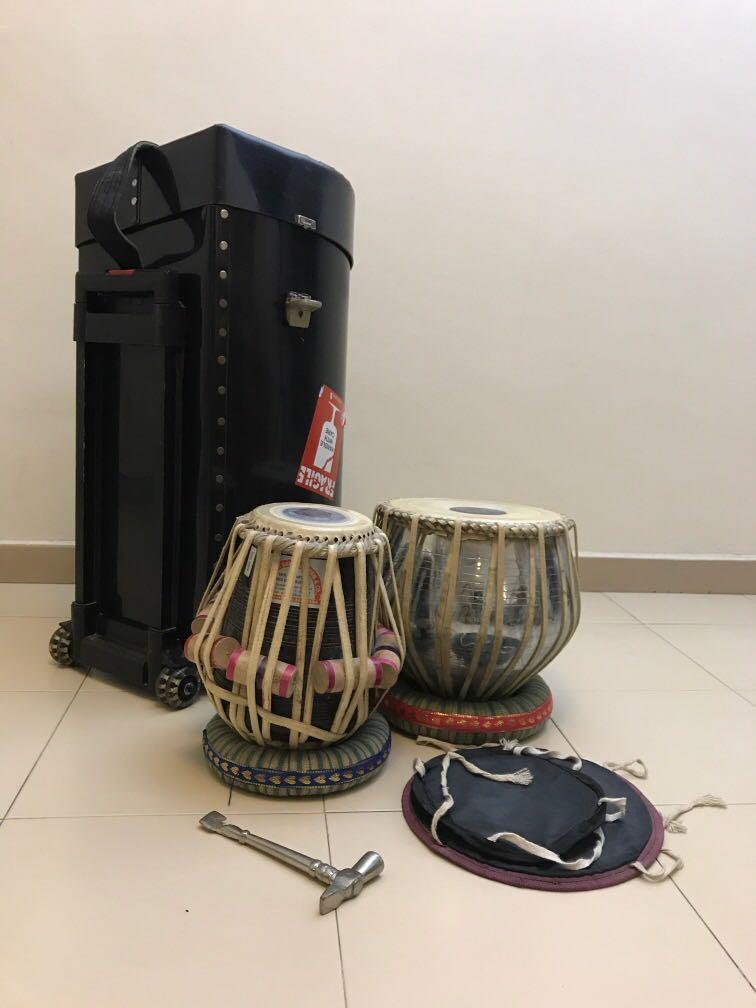 Tabla Indian drum set, Hobbies & Toys, Music & Media, Musical ...