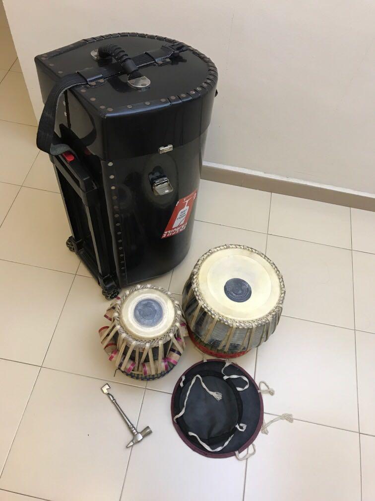 Tabla Indian drum set, Hobbies & Toys, Music & Media, Musical ...