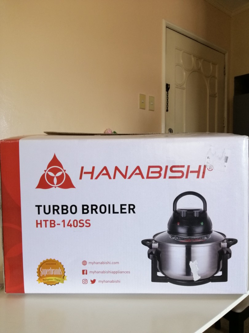Turbo Broiler HTB 140SS, Furniture & Home Living, Kitchenware ...