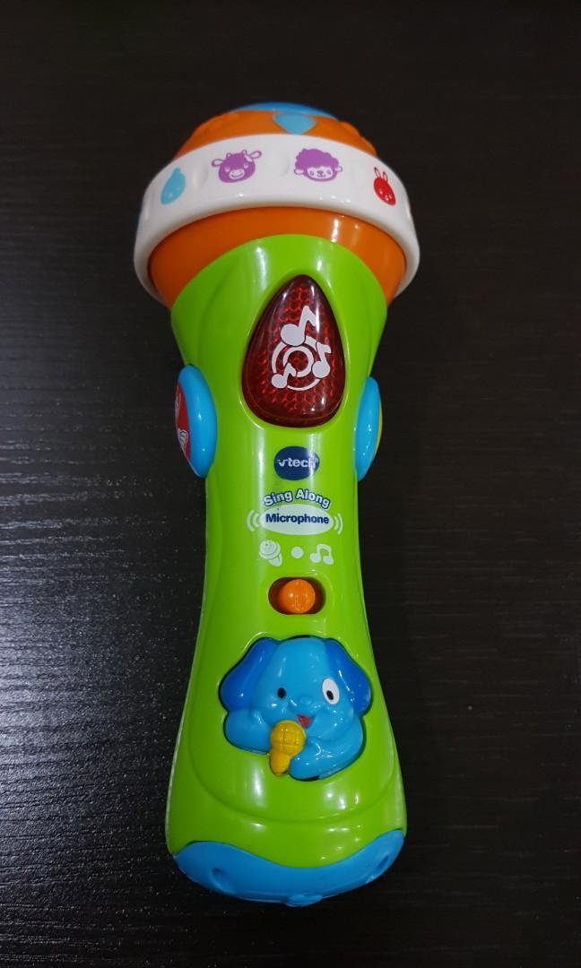 vTech Sing Along Microphone, Hobbies & Toys, Toys & Games on Carousell