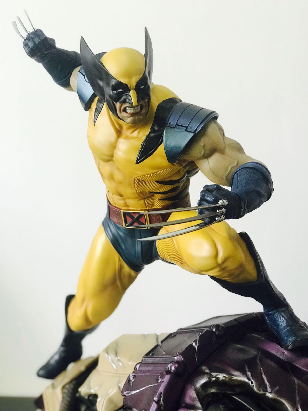 XM Studio Wolverine Exclusive Ver. Statue X-men sideshow iron prime 1 ...