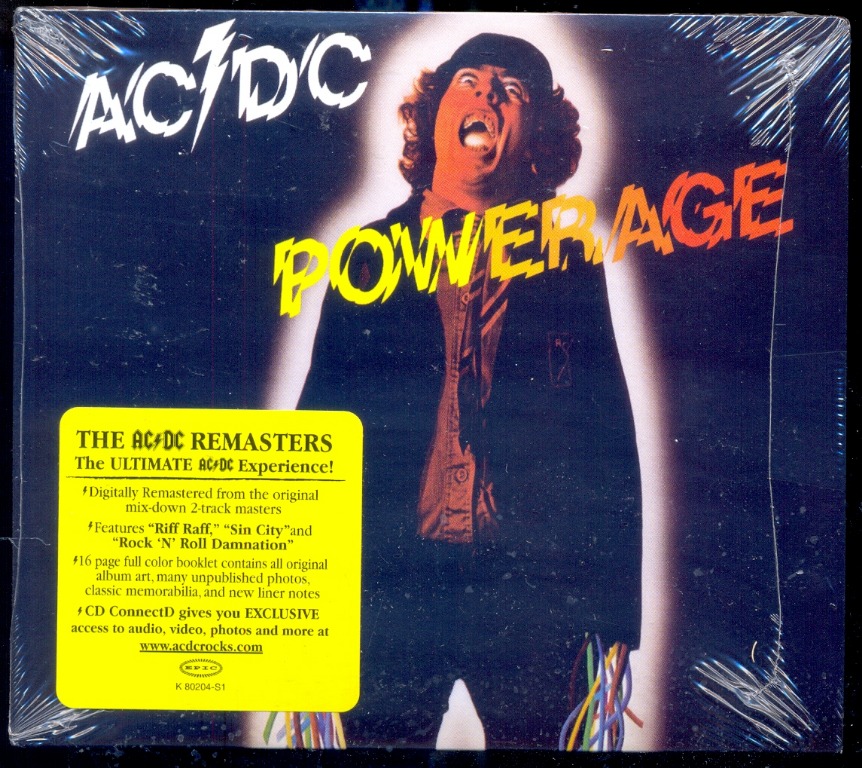 AC/DC Powerage [ CD ], Hobbies & Toys, Music & Media, CDs & DVDs on ...