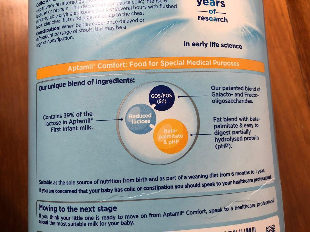 Aptamil Anti Comfort formula for colic & constipation, Babies & Kids ...