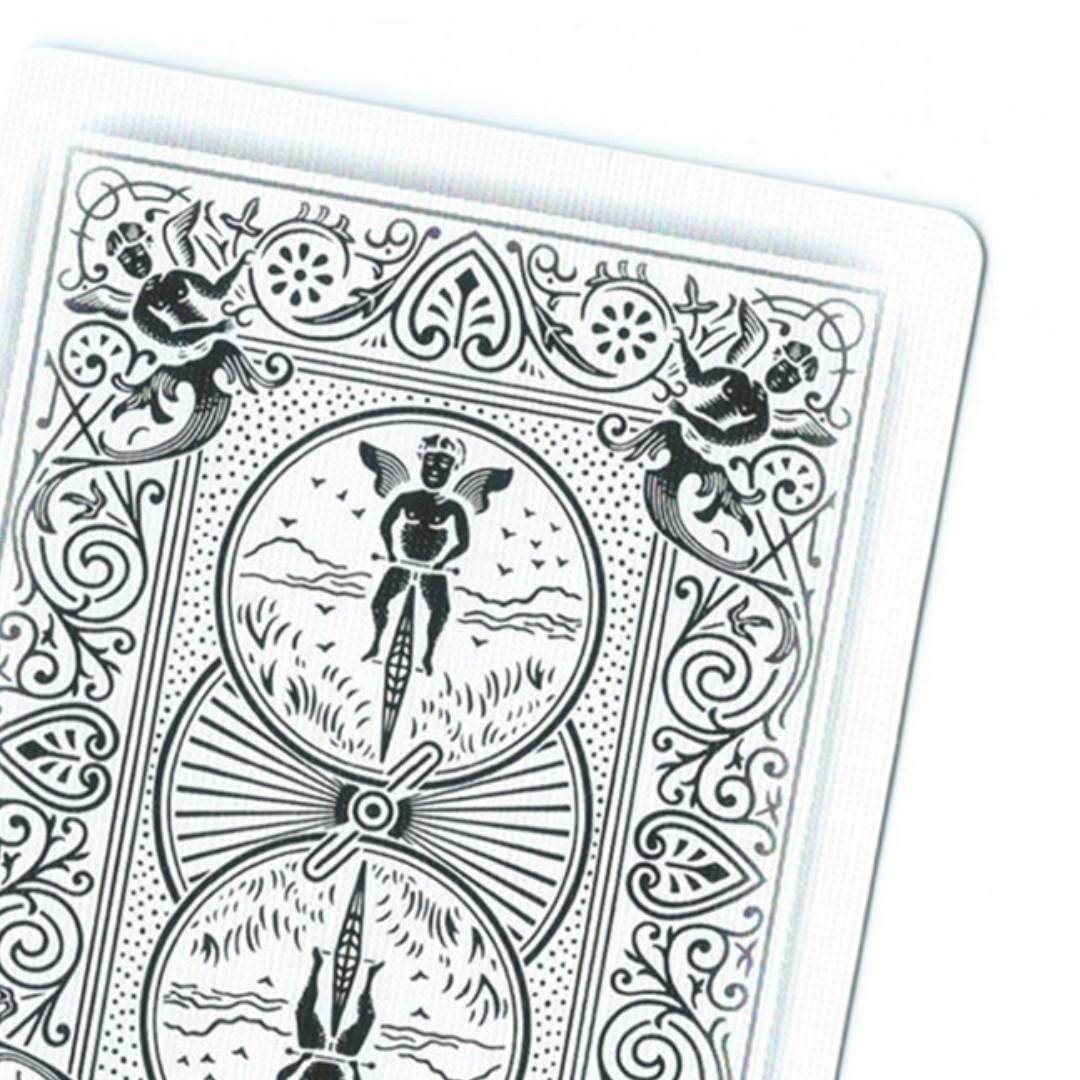 bicycle white ghost deck