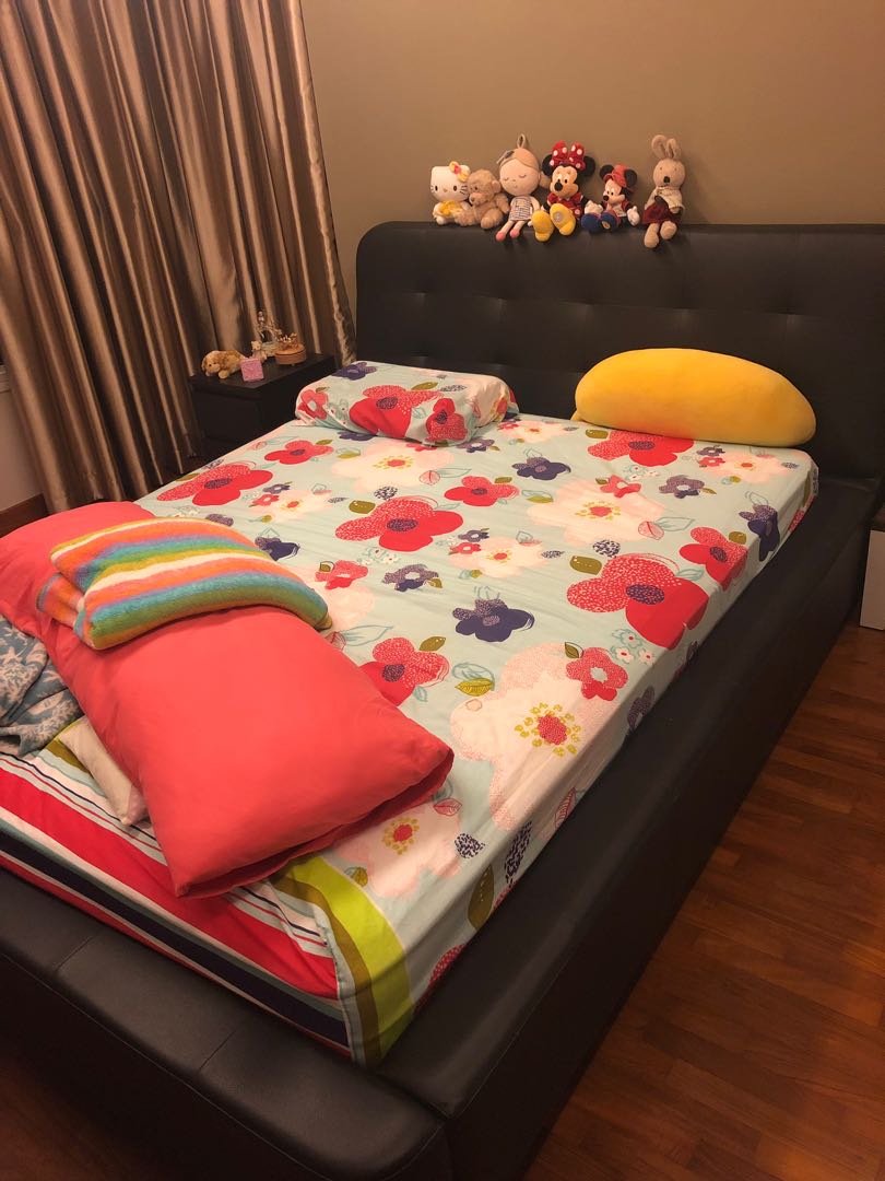 CELLINI Bed Frame, Furniture & Home Living, Furniture, Bed Frames ...