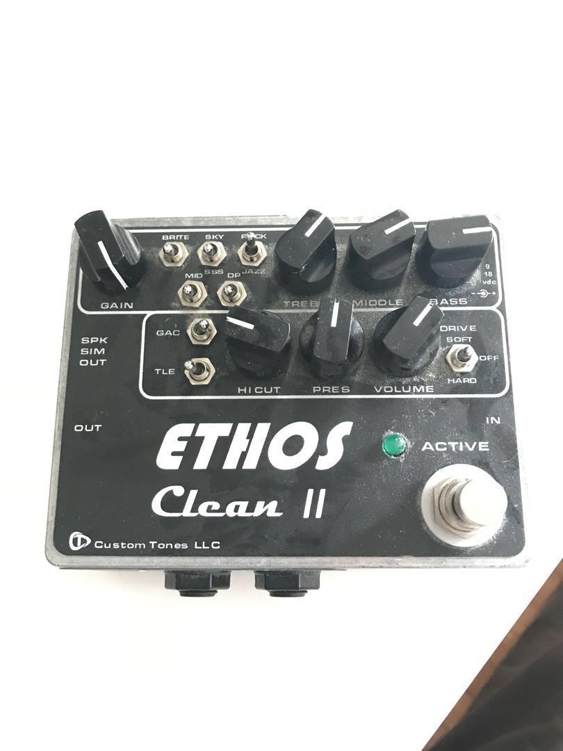 Ethos Clean 2 with HRM mod and FX loop, Hobbies & Toys, Music & Media, Music Accessories on ...