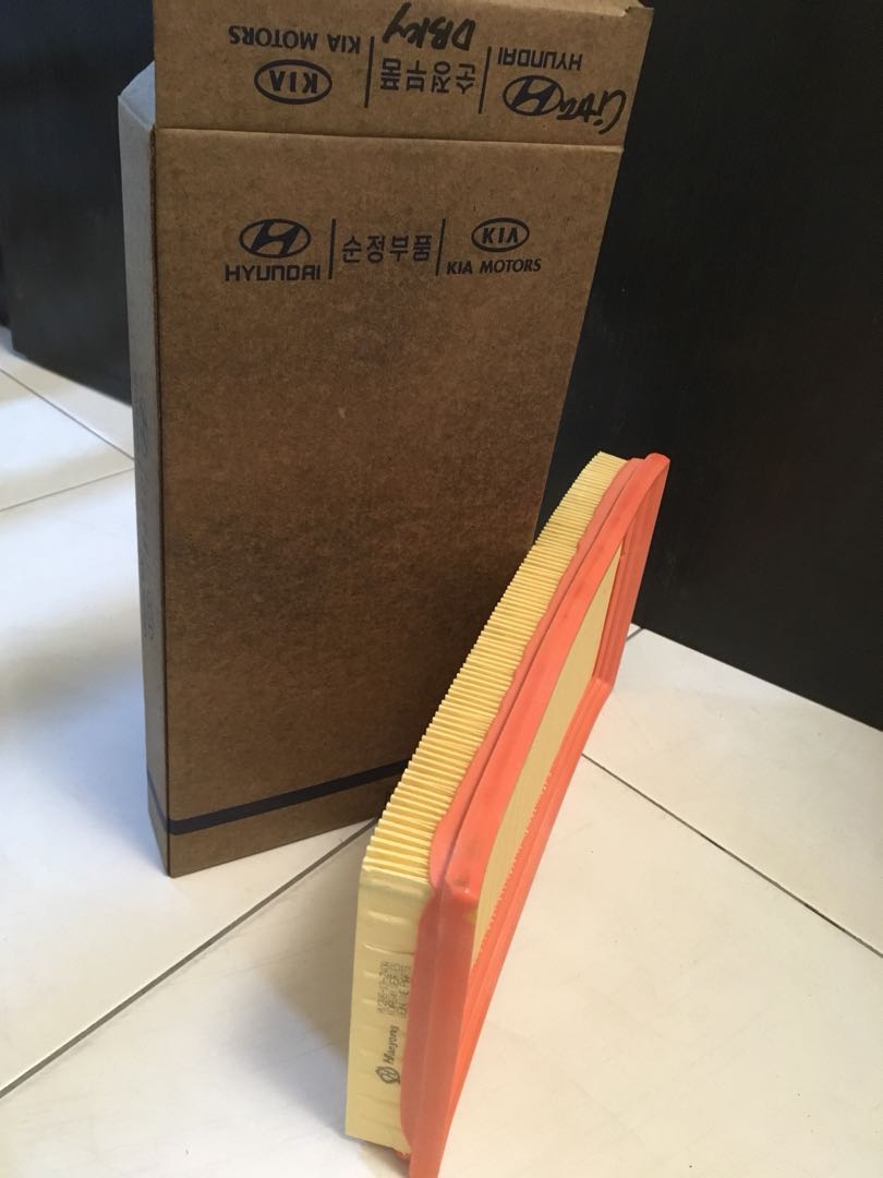 [Genuine] KIA Spectra Air Filter, Auto Accessories on Carousell