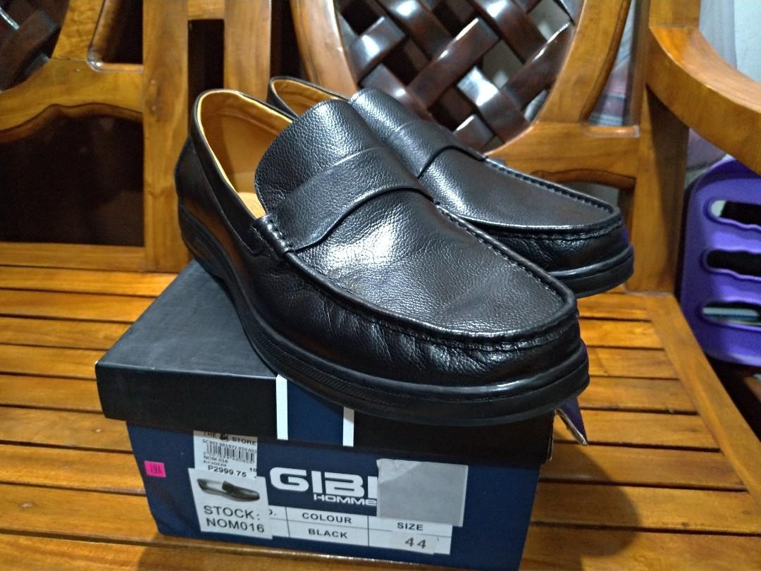 Gibi Black Shoes, Men's Fashion, Footwear, Dress Shoes on Carousell