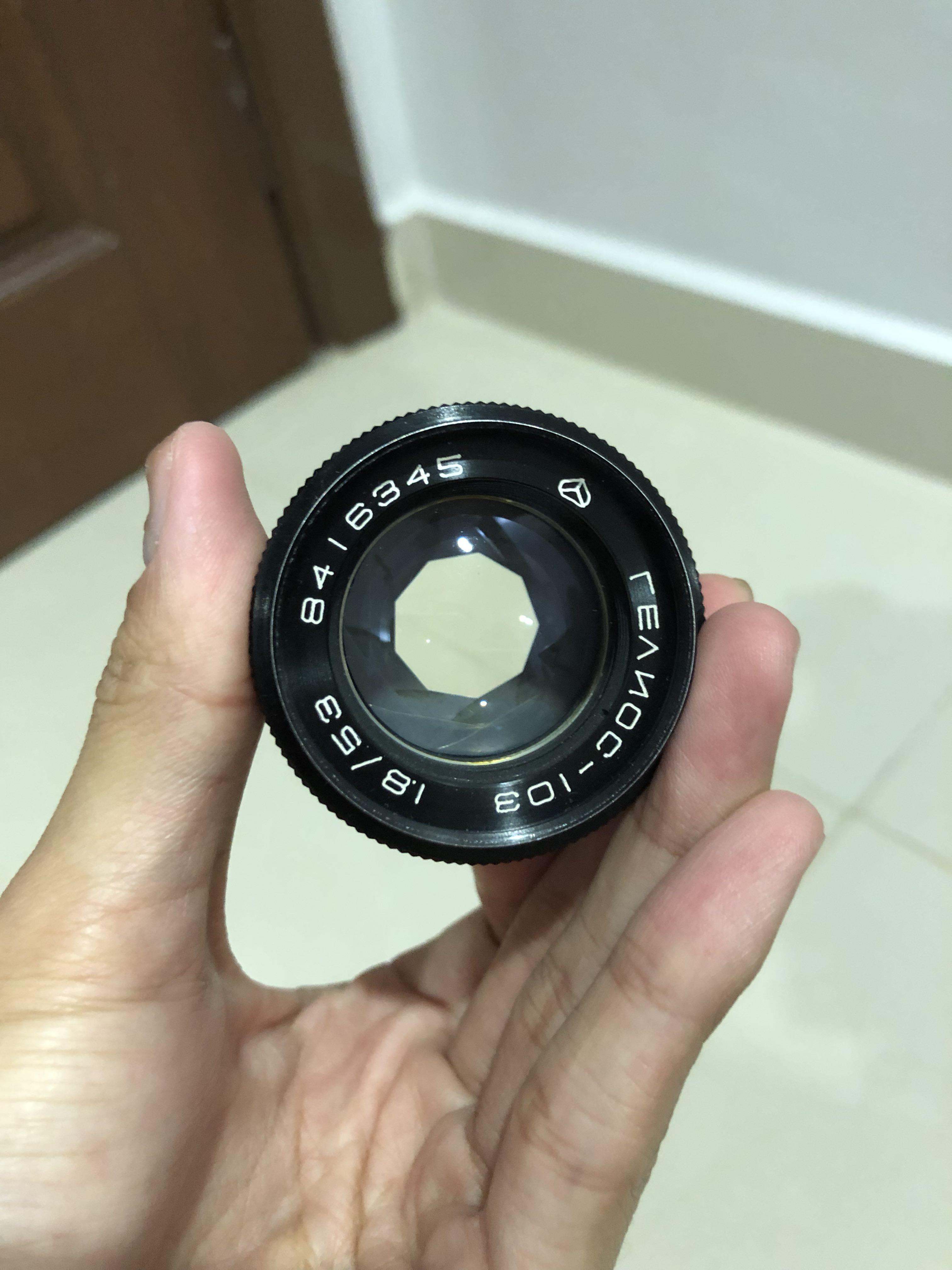 Helios 103 53mm f1.8 lens, Photography, Lens & Kits on Carousell