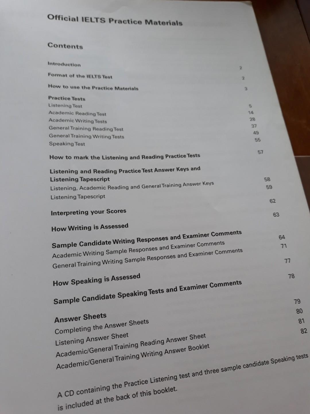 IELTS Official IELTS Practice Materials, Hobbies & Toys, Books ...