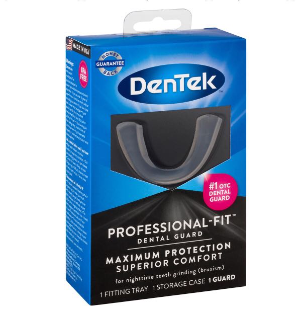Instock DenTek Professional Fit Maximum Protection Dental Mouth Guard ...