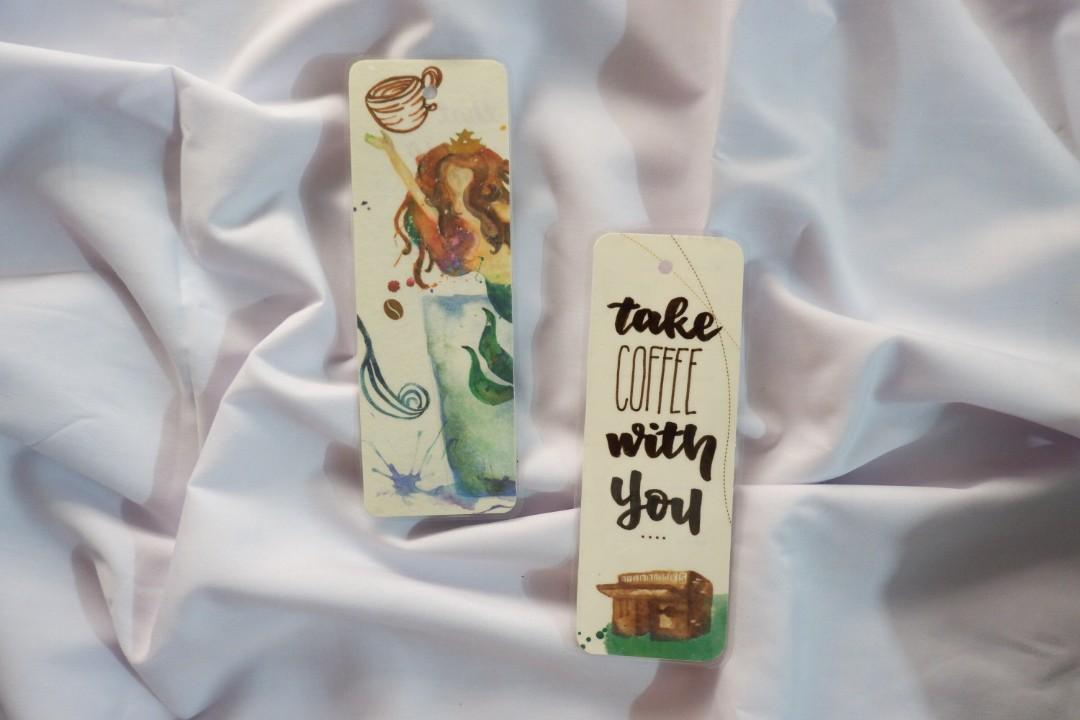 Laminated Handmade Bookmarks / Starbucks Coffee Edition Batch 1 ...