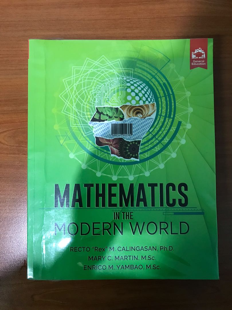 Mathematics in The Modern World (math textbook), Hobbies & Toys, Books ...