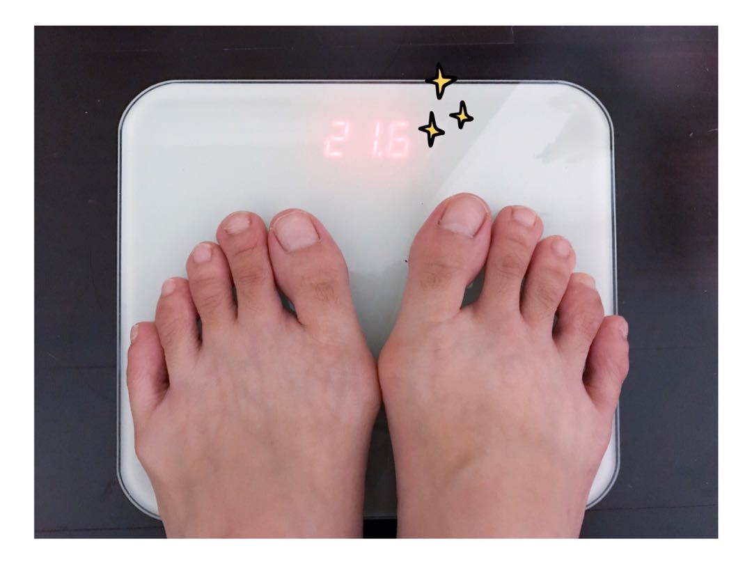 Mini weighing scale, Health & Nutrition, Health Monitors & Weighing ...