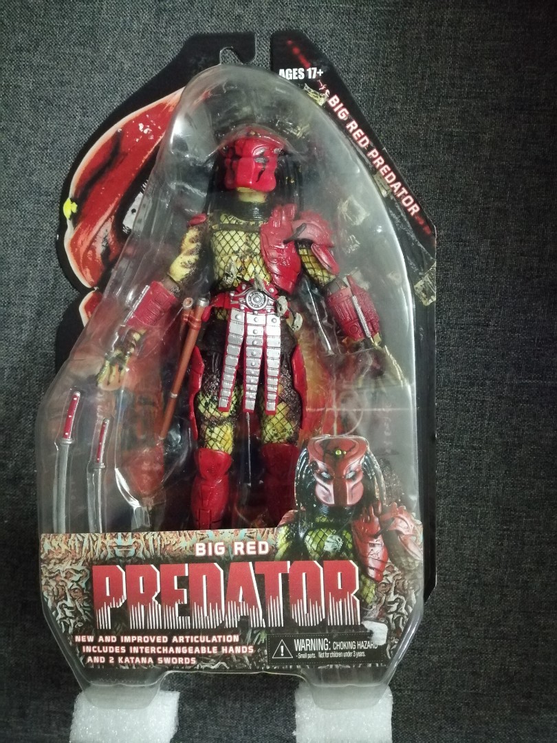 Neca predator big red, Hobbies & Toys, Toys & Games on Carousell