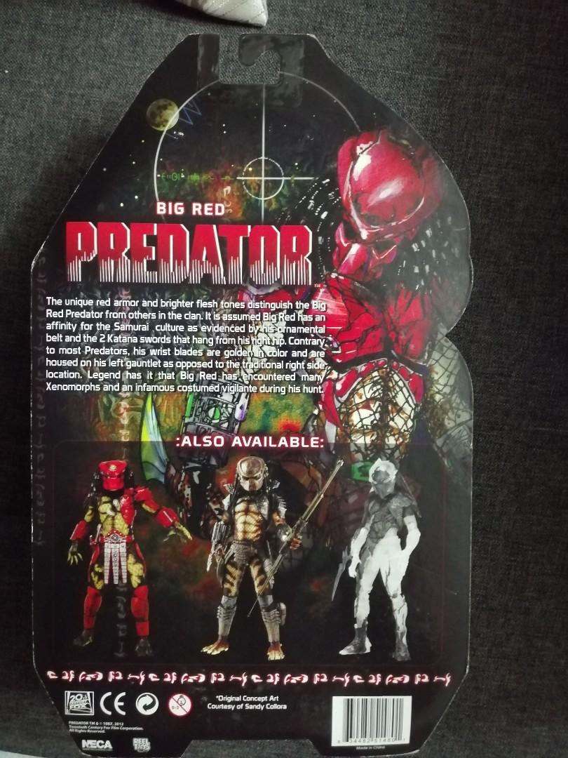 Neca predator big red, Hobbies & Toys, Toys & Games on Carousell