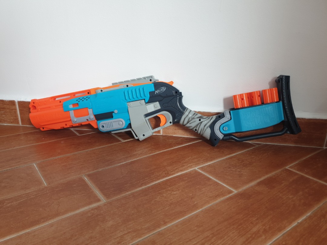 Nerf Gun Sledge Fire, Hobbies & Toys, Toys & Games on Carousell