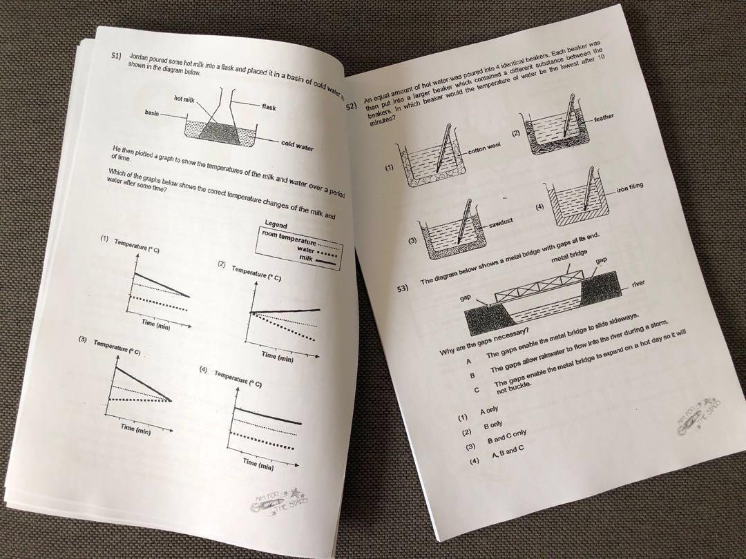 P4 Science 1200 MCQ Exam Papers (6 Topics), Hobbies & Toys, Books ...