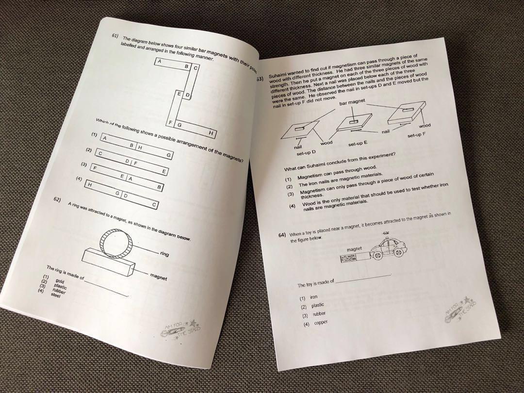 P4 Science 1200 MCQ Exam Papers (6 Topics), Hobbies & Toys, Books ...