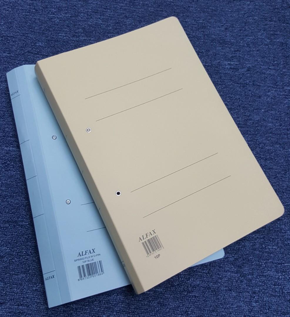 Paper Spring Files, Books & Stationery, Stationery on Carousell